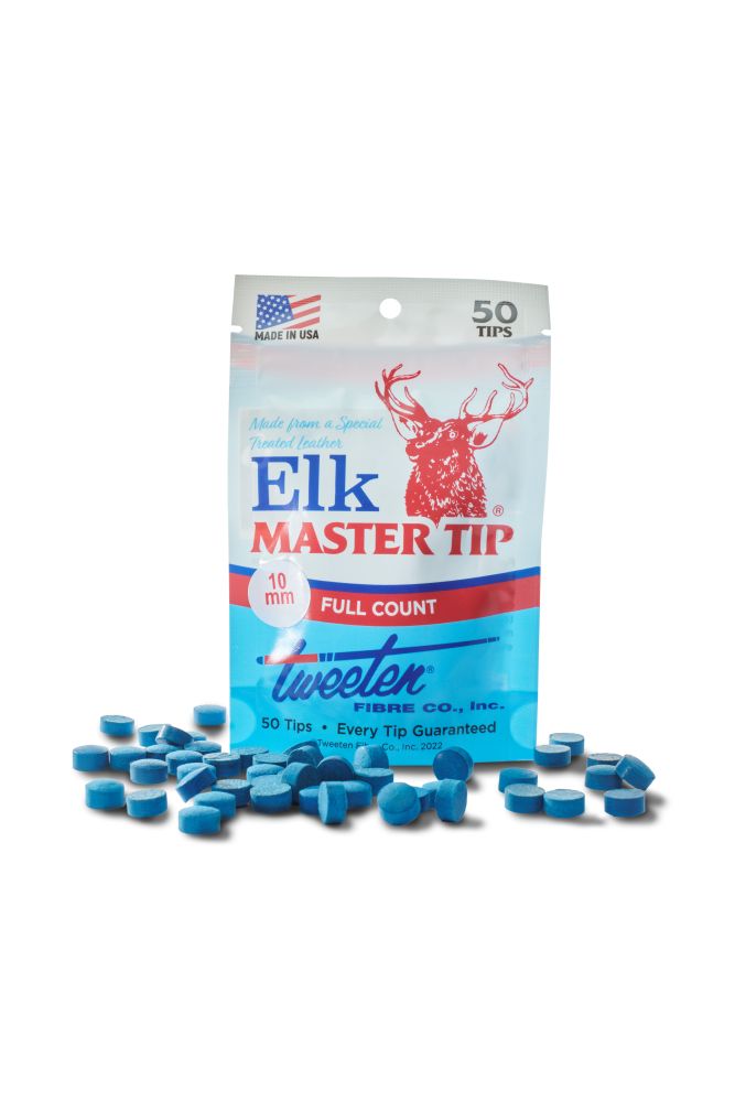 Elk Master Cue Tips 10mm - Pack of 5 or 10 – RT Cuesports